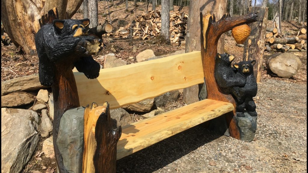 Large Bear Bench - Breakthru Designs